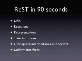 ReST Vs SOA(P) ... Yawn | PPT
