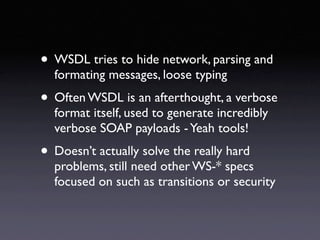 ReST Vs SOA(P) ... Yawn | PPT