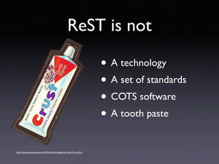 ReST Vs SOA(P) ... Yawn | PPT