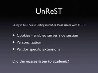 ReST Vs SOA(P) ... Yawn | PPT
