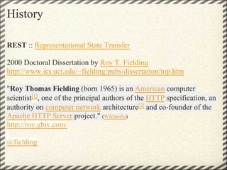 Brief Introduction to REST | PPT