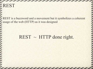 Brief Introduction to REST | PPT