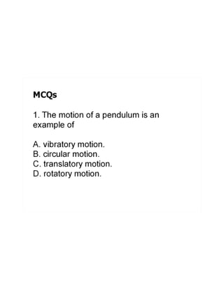 Rest and motion Basic concepts | PDF