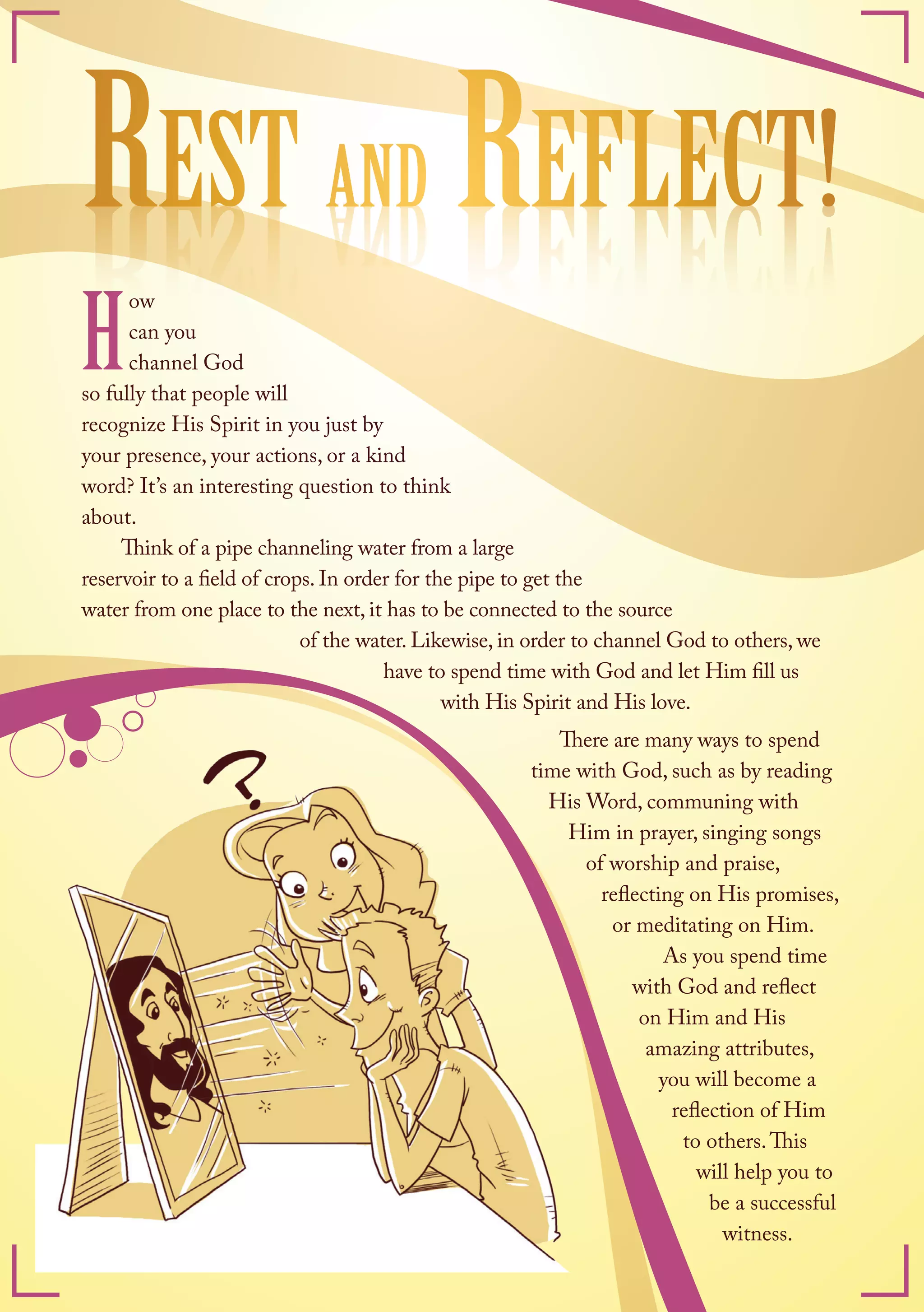 Rest and Reflect! | PDF | Christianity | Religion & Spirituality