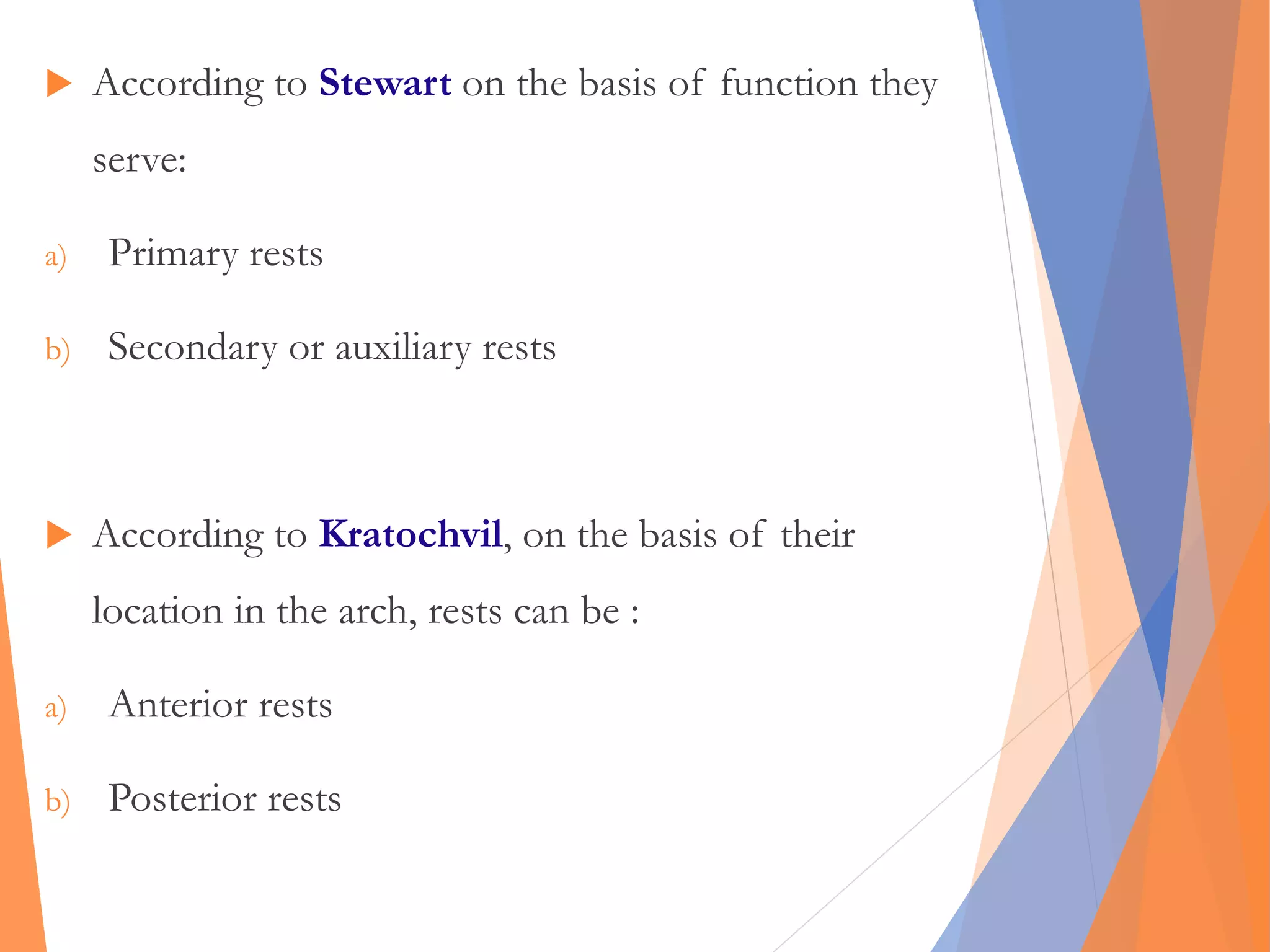 Rest and rest seats | PPTX
