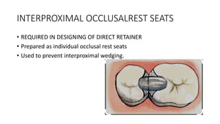 REST AND REST SEATS in prosthodontics ppt | PPTX