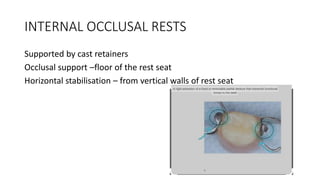REST AND REST SEATS in prosthodontics ppt | PPTX