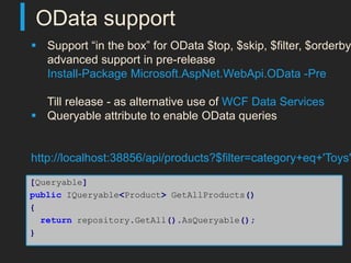 REST and Web API | PPTX