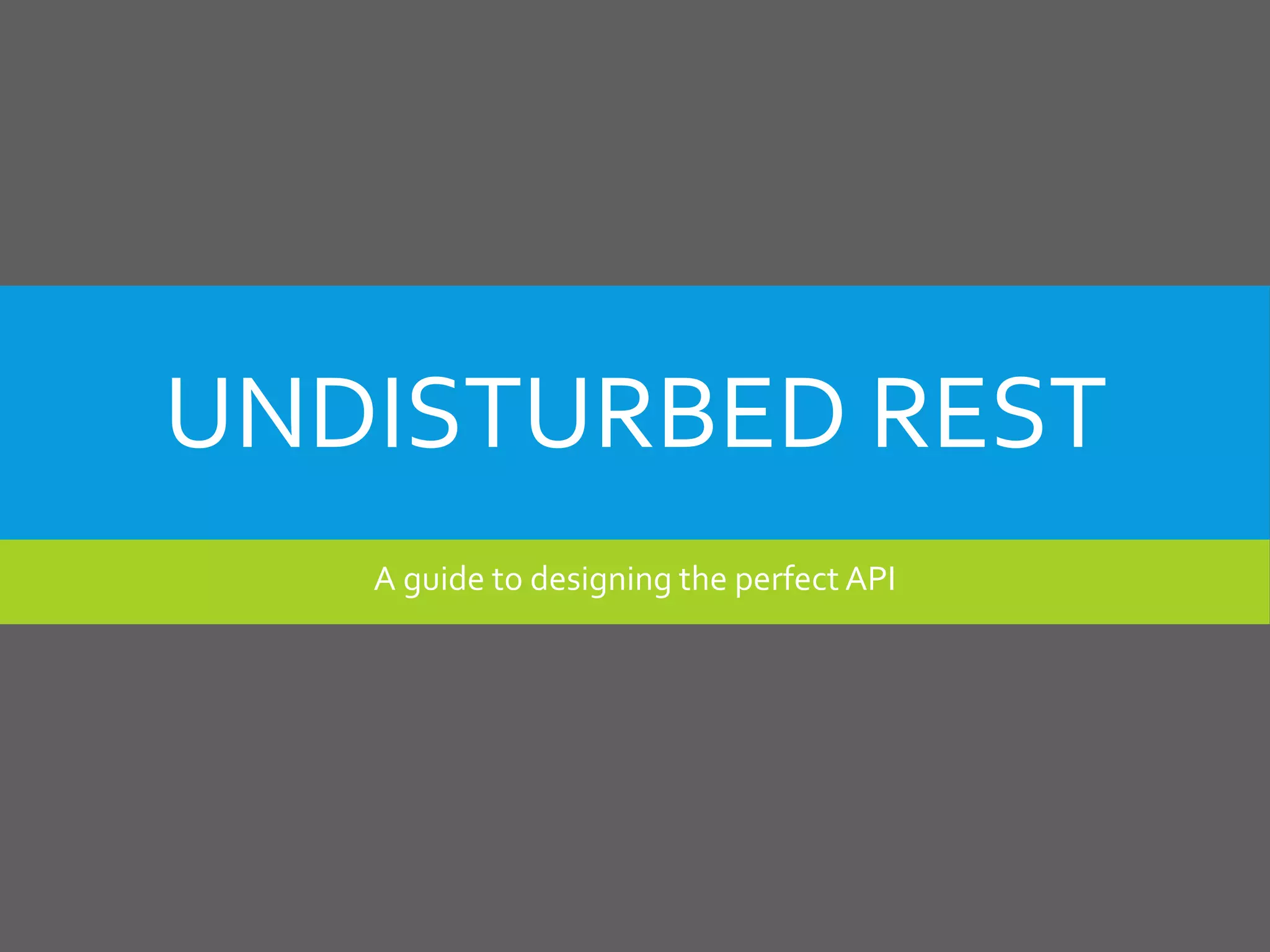 Rest api | PPT Rest api | PPT