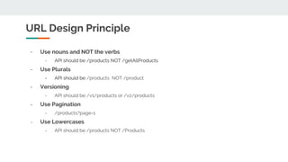 Rest api and-crud-api | PPTX
