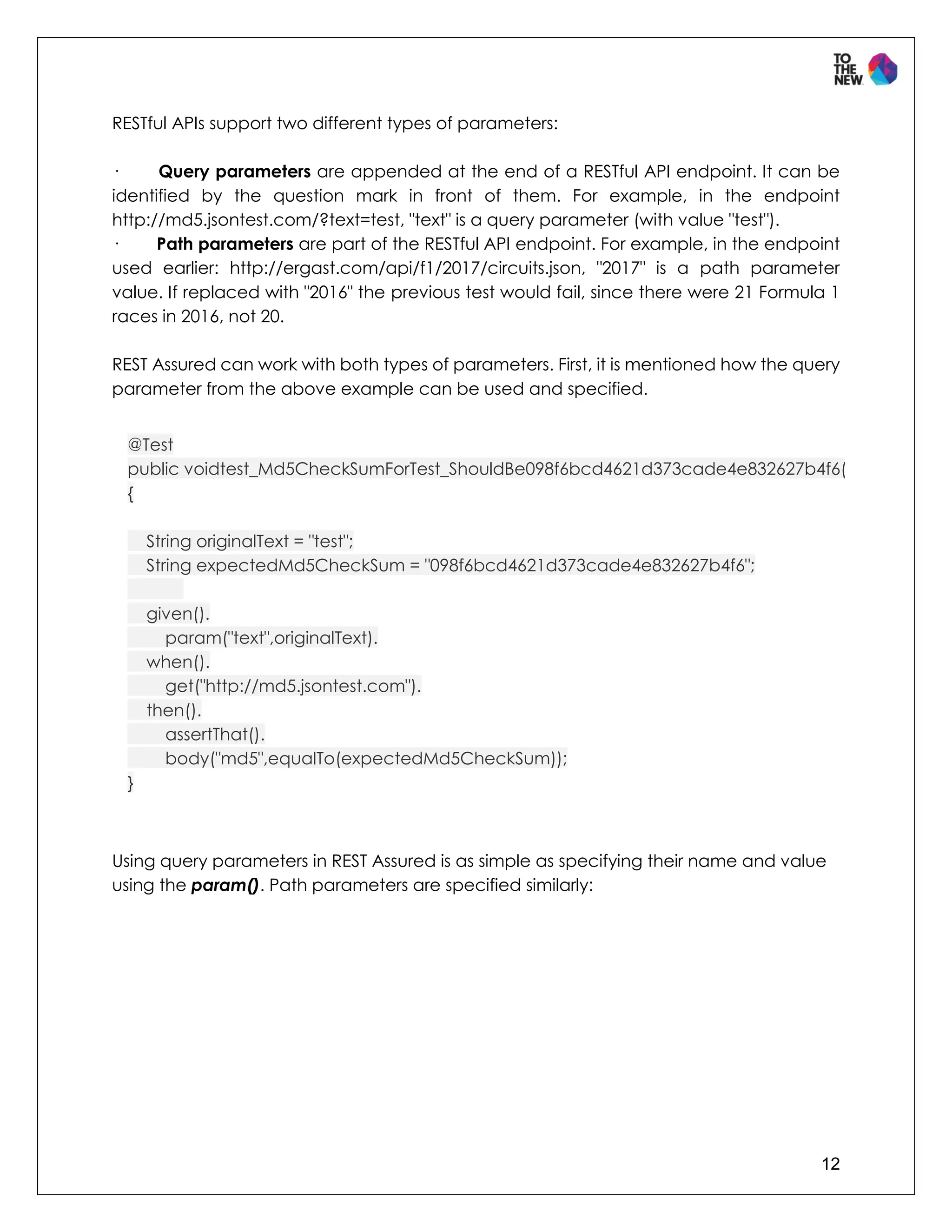 Rest Api Automation With Rest Assured Pdf