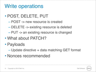 Rest api design by george reese | PDF