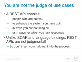 Rest api design by george reese | PDF