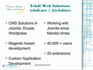 REST API for Joomla | ODP
