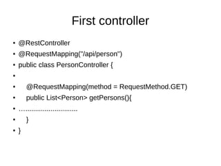 Rest application | PDF