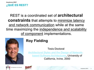 Arquitectura REST | PPTX