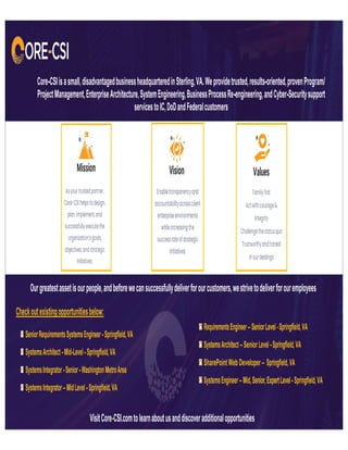 reStartEvents January 23rd TS:SCI & Above Employer Directory.pdf