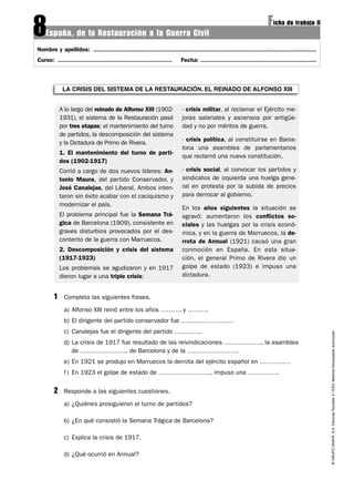 Restauracion | PDF