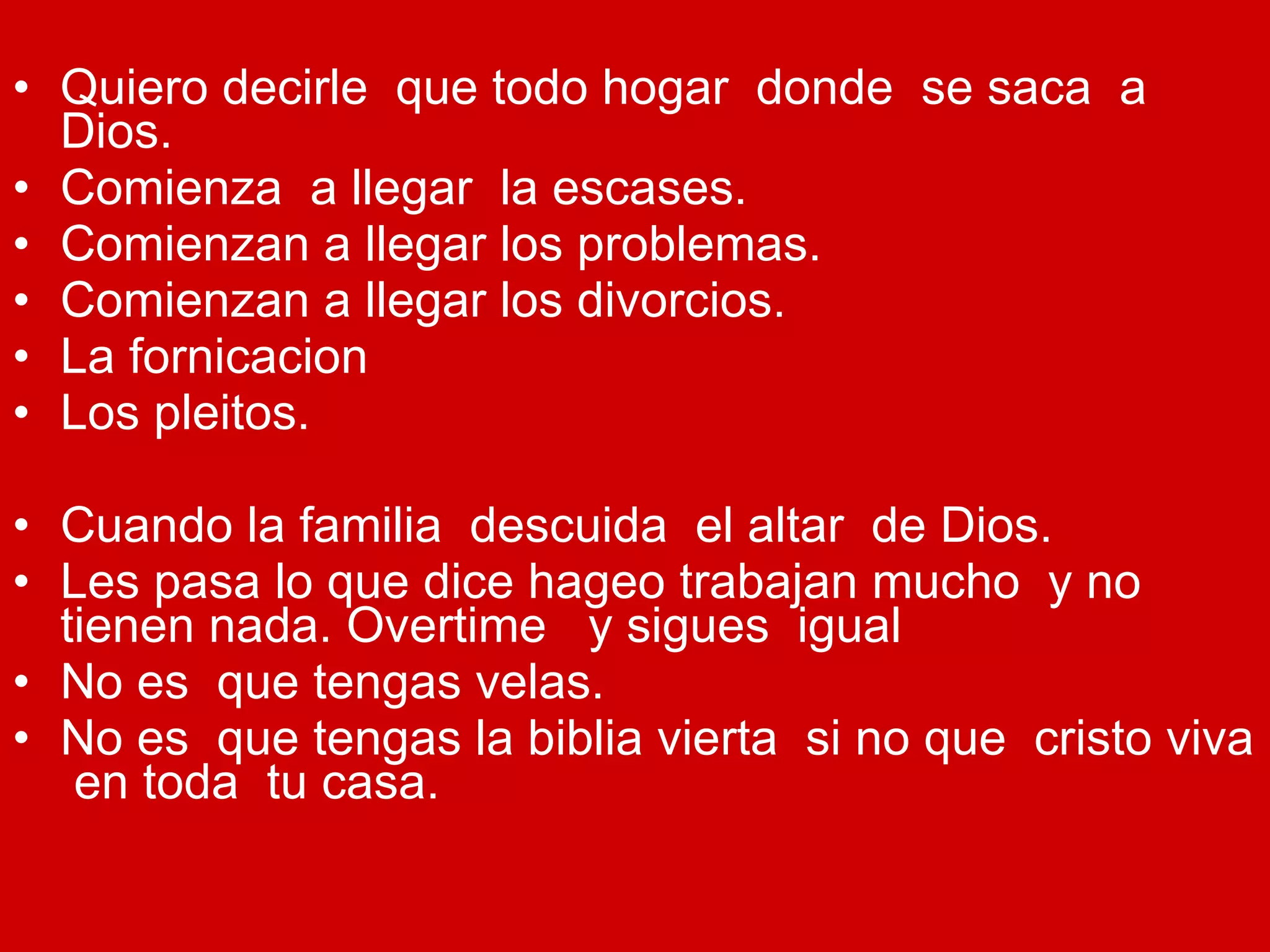 Restaurando El Altar | PPT