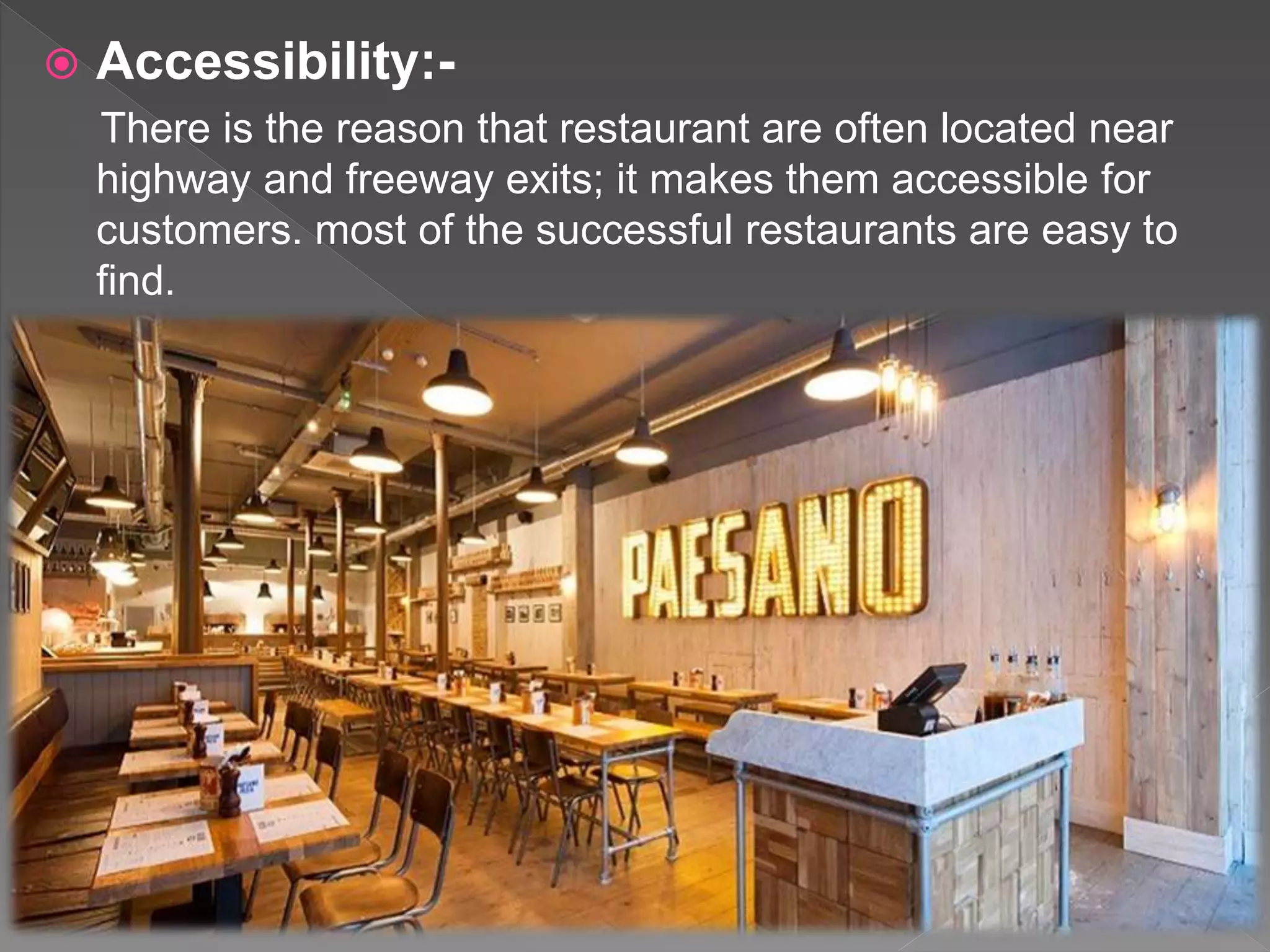 INTRODUCTION TO RESTAURANT | PPTX