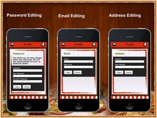 Restaurant Application For iOS, Android & Windows Mobile Phones | PPT