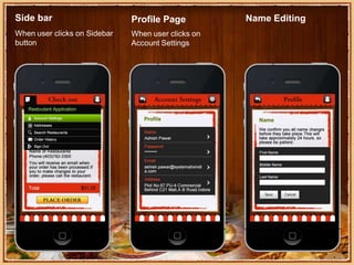 Restaurant Application For iOS, Android & Windows Mobile Phones | PPT
