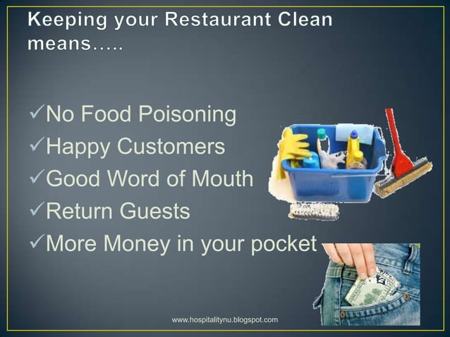 Restaurant cleaning procedures | PPTX | Bath and Shower | Personal Care