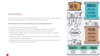 Restaurant analytics pdf | PDF