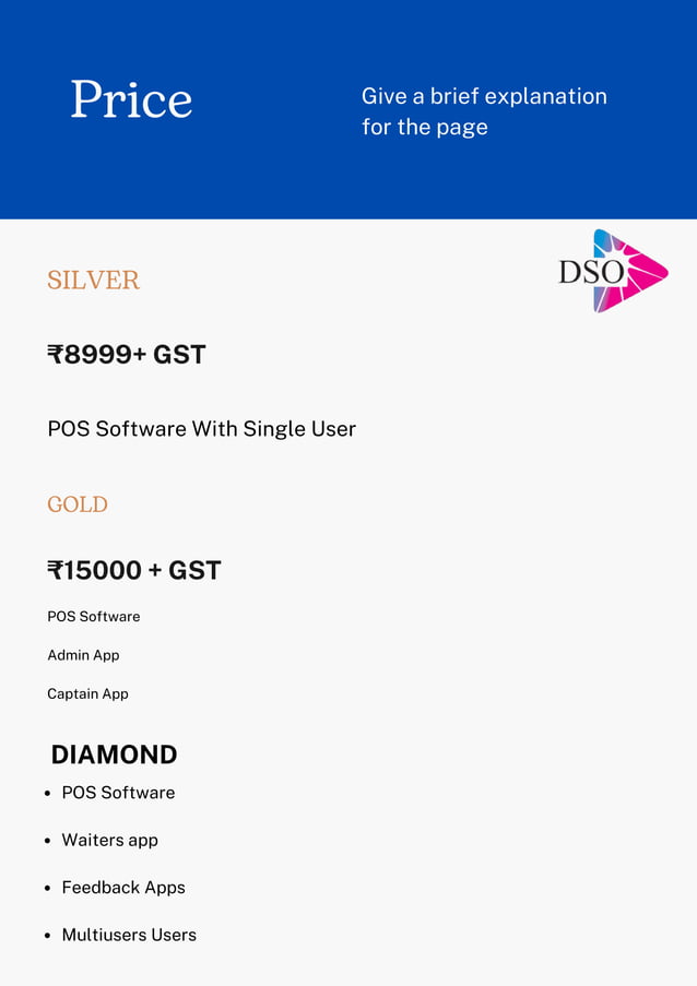 Restaurant Billing Software - DSO Software (1).pdf | Technology & Computing