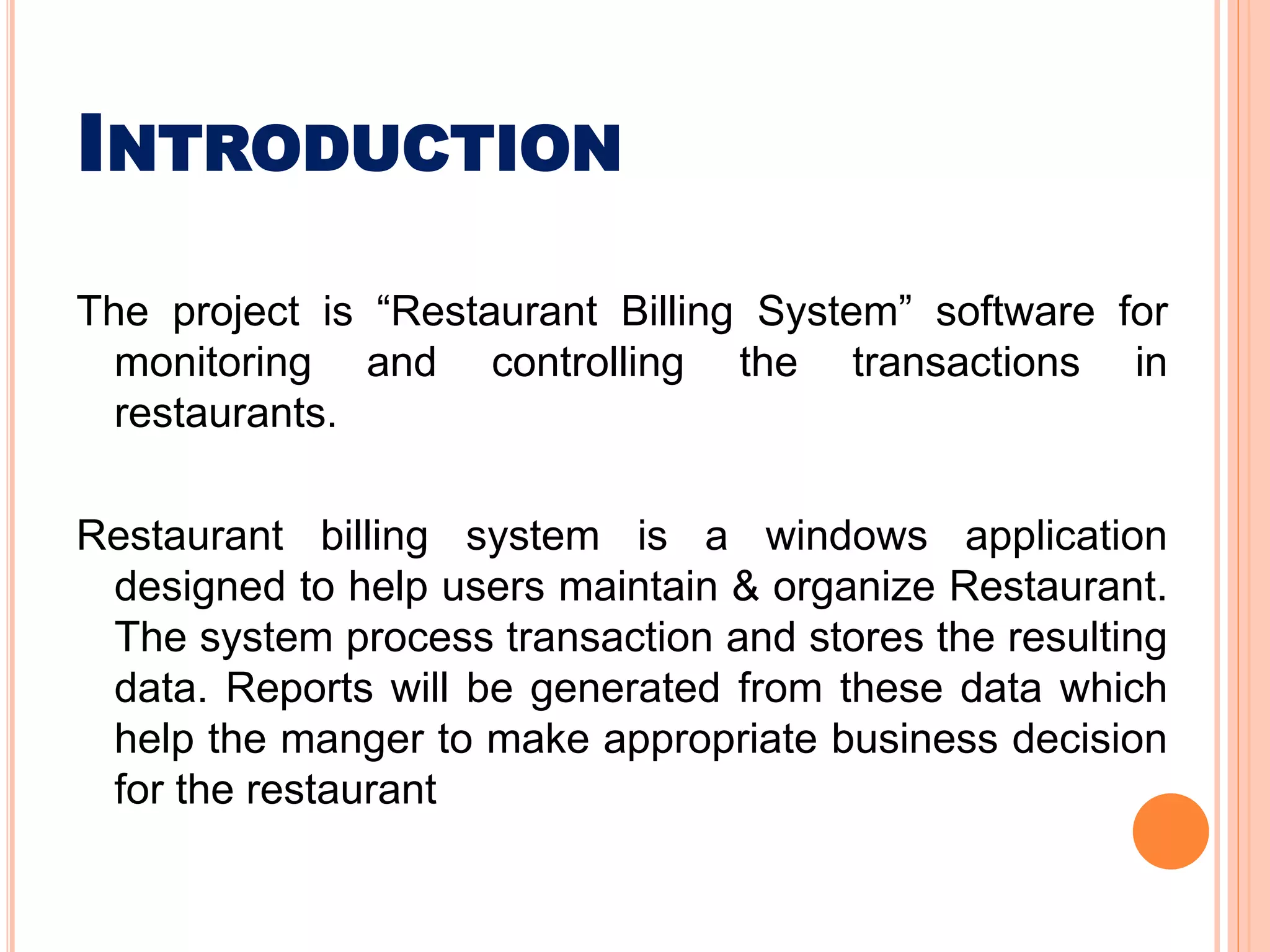 Restaurant billing system.pptx