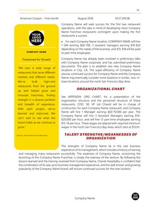 Restaurant Business Plan Sample 2023 | PDF | Business Accounting ...