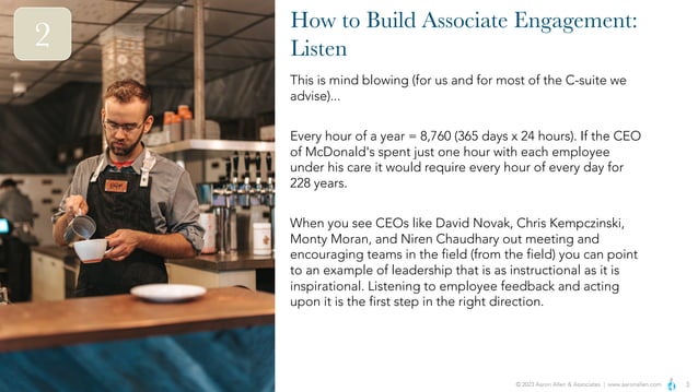 Restaurant CEO Learnings | PPT