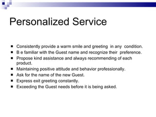 Restaurant customer service | PPT