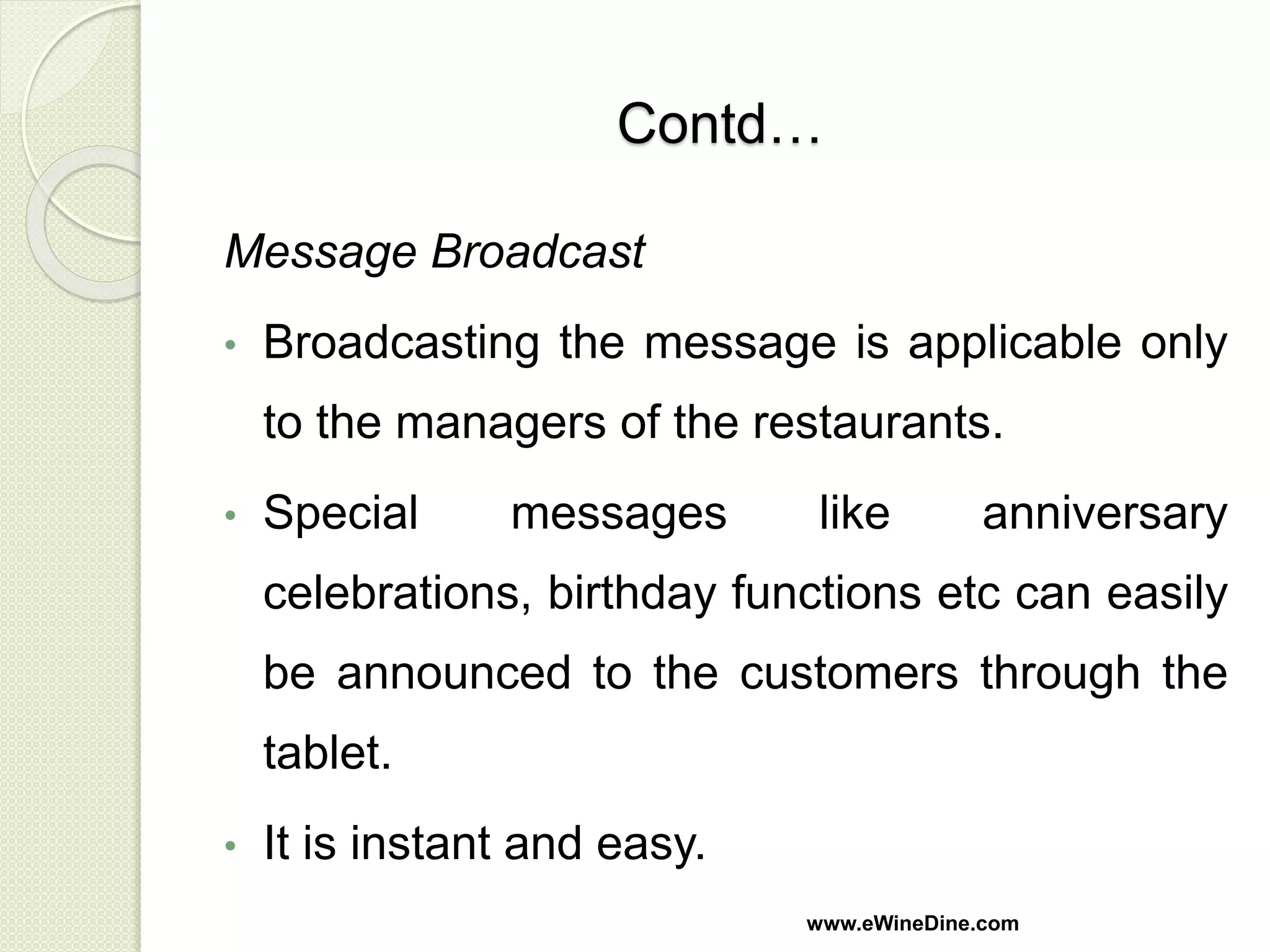 Restaurant Digital Menu | PPTX