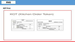 Restaurant erp | PPT