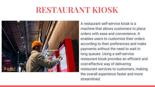 RESTAURANT KIOSK | PPTX