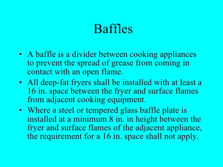 Restaurant loss control 08