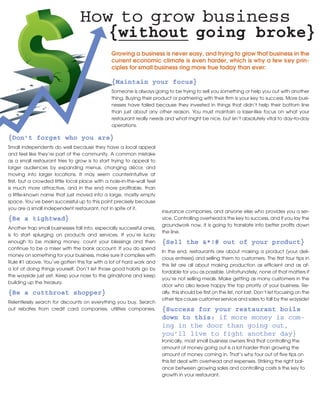 Restaurant Management 101 | PDF