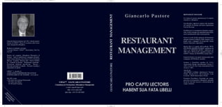 Restaurant management | PPT