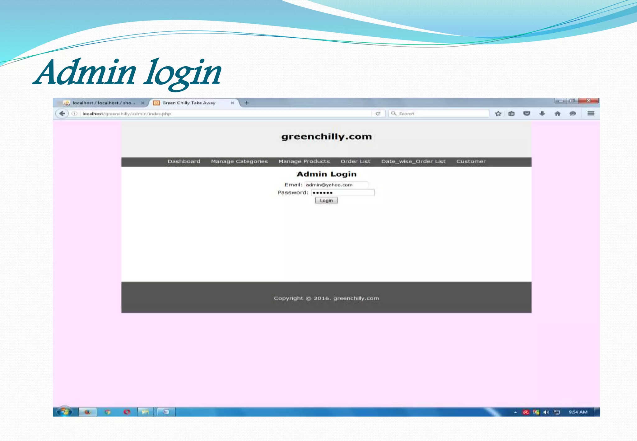 Restaurant management presentation | PPTX