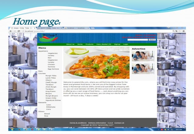 Restaurant management presentation | PPTX | Computing | Technology & Computing