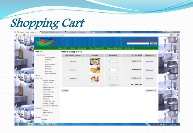 Restaurant management presentation | PPTX | Computing | Technology & Computing
