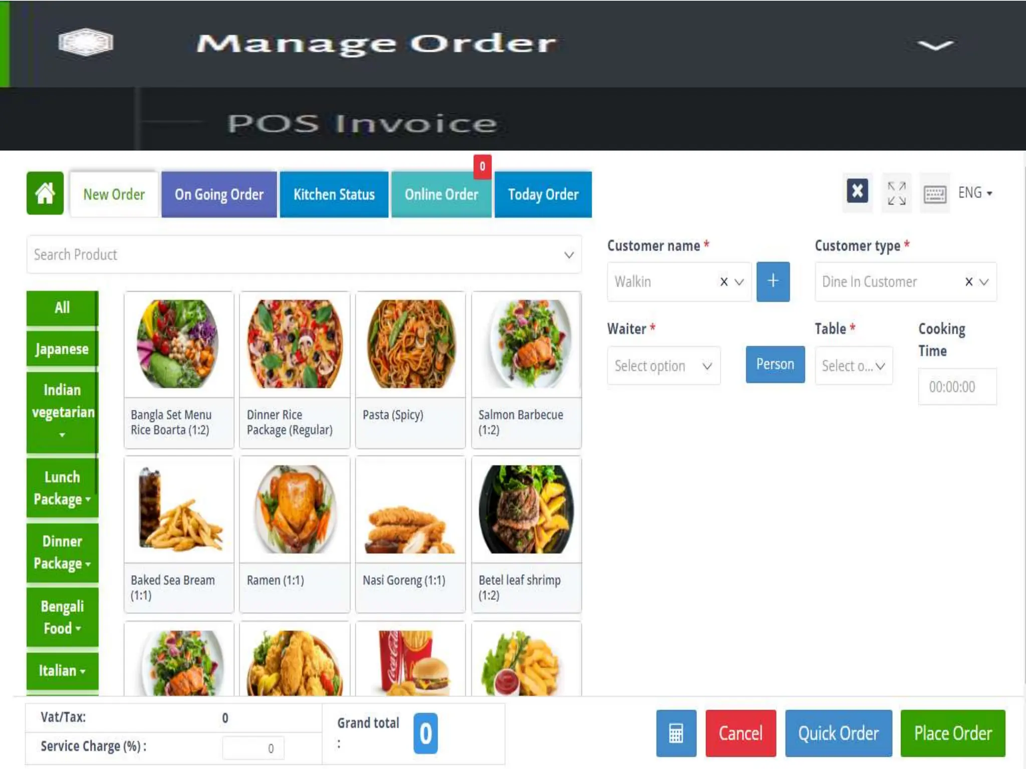 Restaurant Management System With POS Dashboard Documentation ...