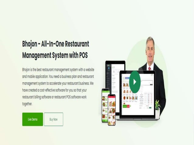 Restaurant Management System With POS Documentation Presentation | PPTX