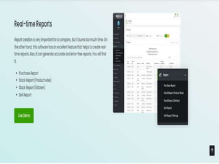 Restaurant Management System With POS Documentation Presentation | PPTX