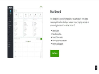 Restaurant Management System With POS Documentation Presentation | PPT