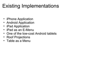 Restaurant Menu Tablet 2 | PPT
