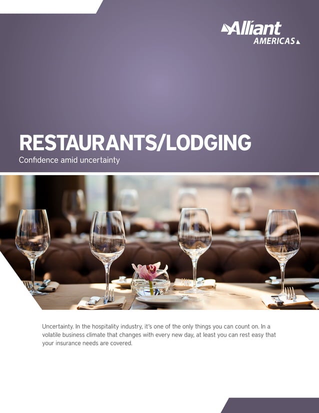 Restaurants & Loding Insurance program | PDF | Insurance | Personal Finance