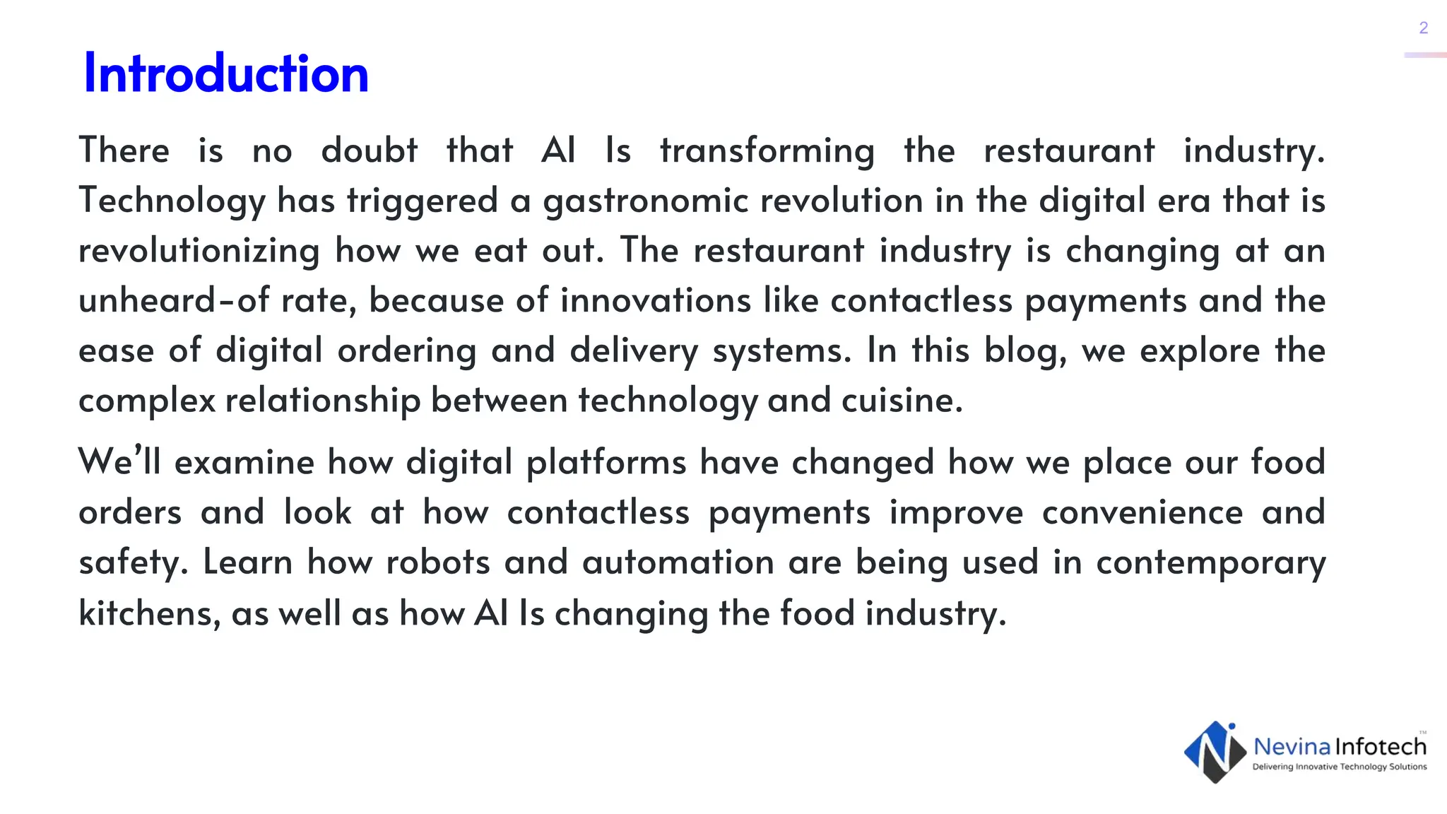 Restaurant Technology Revolution AI – The Future Of Restaurants.pptx