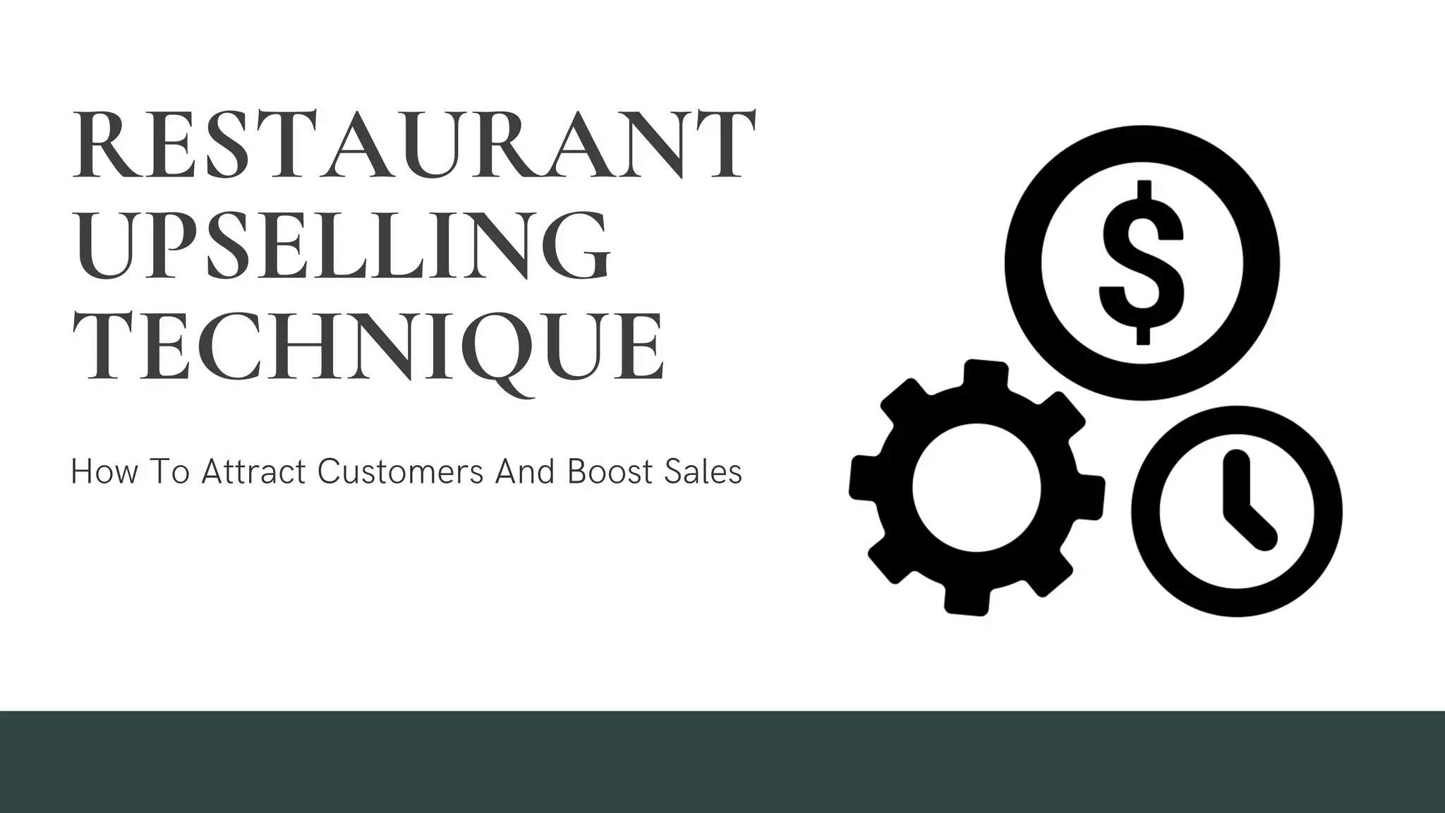 Restaurant upselling technique | PDF